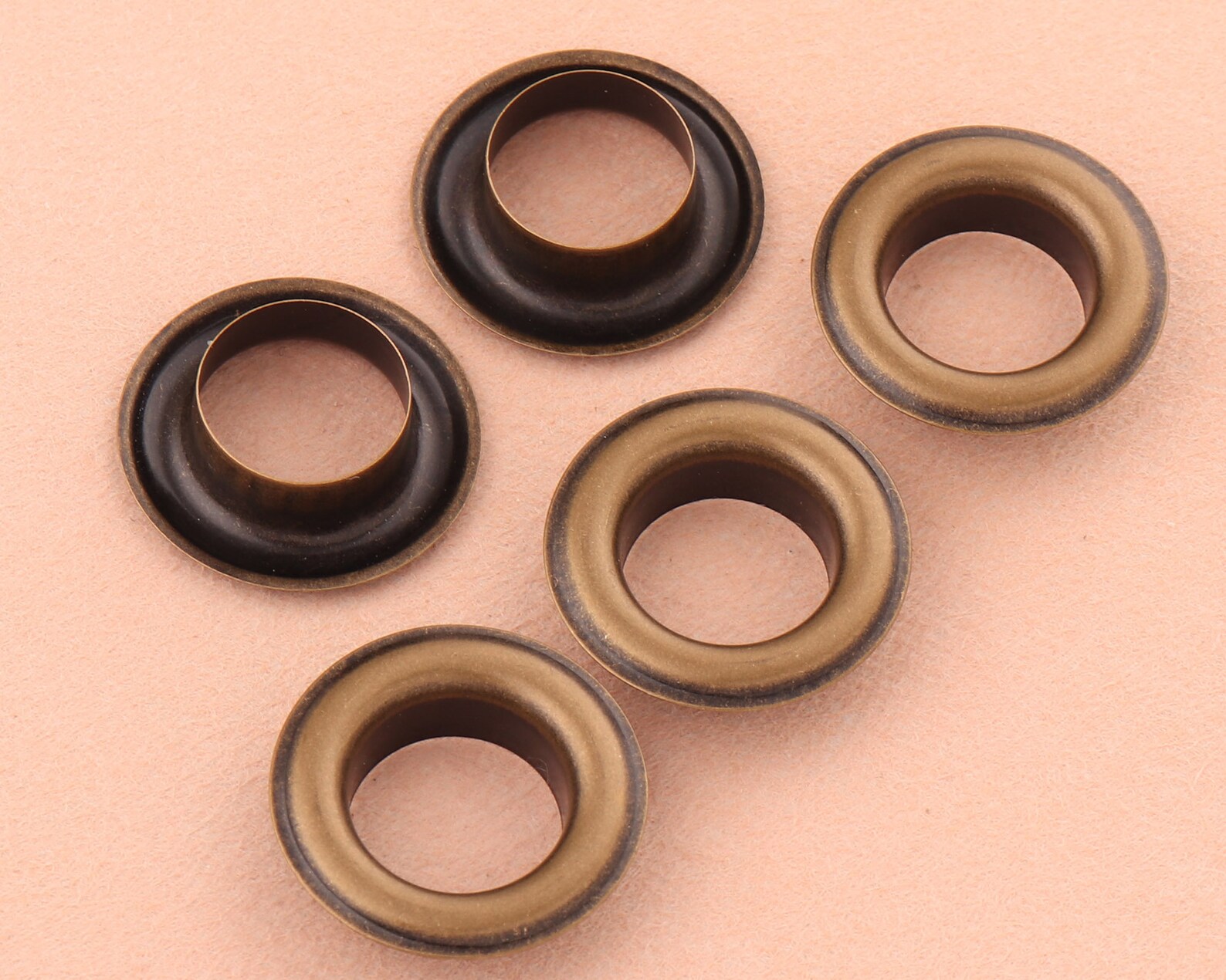 12mm Bronze Eyelets Grommets With Washers Metal Grommets - Etsy