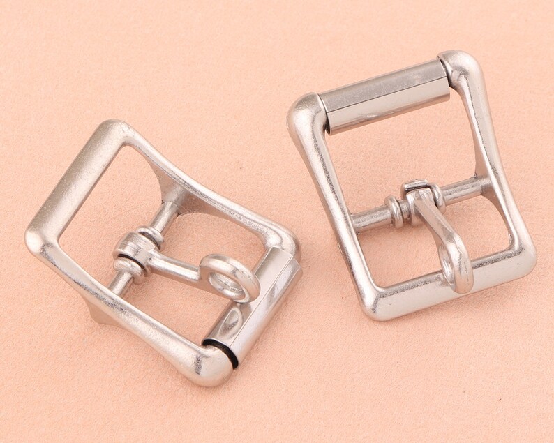 20mm Silver Adjustable Belt Buckle Slide Bucklesrectangle - Etsy