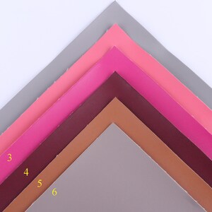 Colored Leather Sheets,smooth Leather Fabric,a4 Faux Leather,leather ...