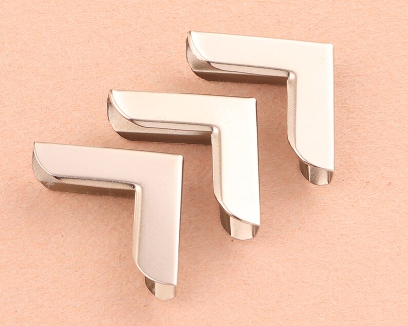 20mm silver metal Corner protection corners vintage Box corner | Etsy