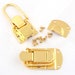 Gold Metal Toggle Case Catch Hasp Latch Trunk Drawbolt Closure Chest ...