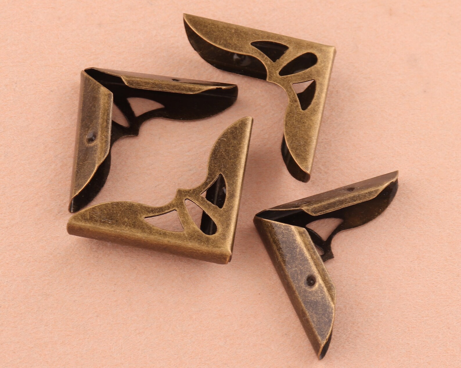 30mm Bronze Metal Corner Protection Corners Vintage Box Corner - Etsy