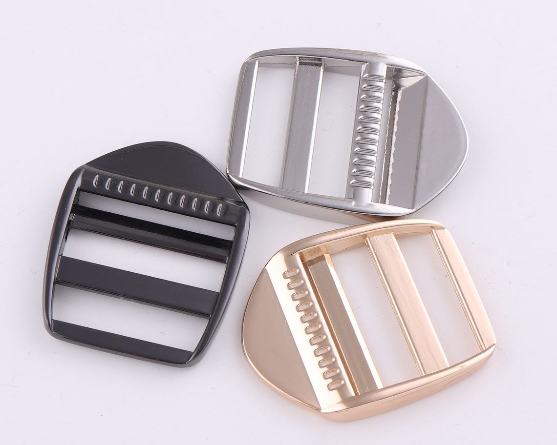20/30mm Silver Adjustable Belt Buckle Slide Bucklesrectangle - Etsy