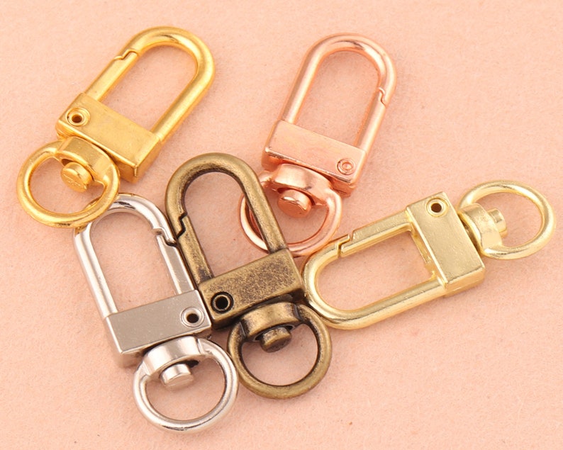8mm Gold Swivel Clasp Clawtrigger Swivel Dog Hookmetal | Etsy