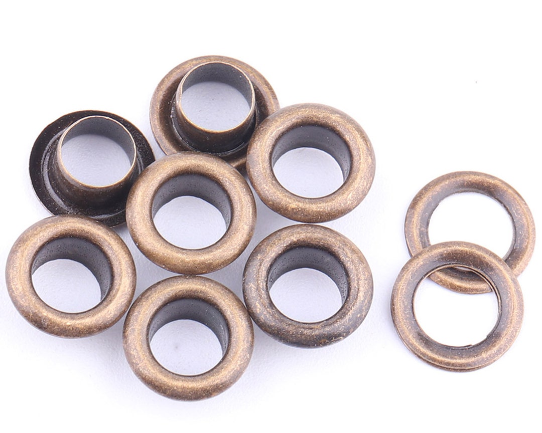 6mm Bronze Eyelets Grommets With Washers Metal Grommets Rivets Metal ...