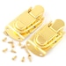 Gold Metal Toggle Case Catch Hasp Latch Trunk Drawbolt Closure - Etsy