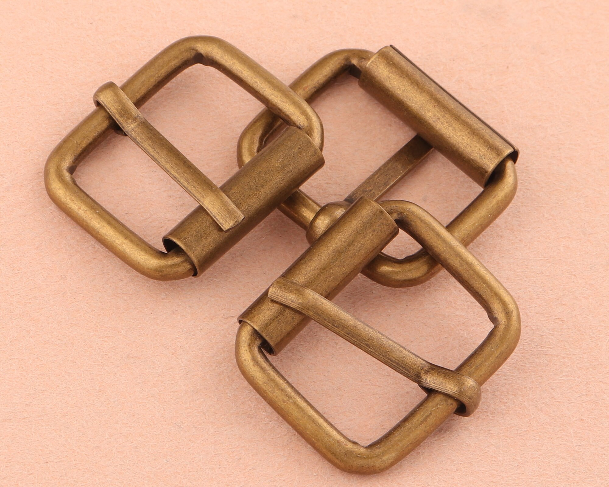 25mm bronze Adjustable Belt Buckle Slide Bucklesrectangle | Etsy