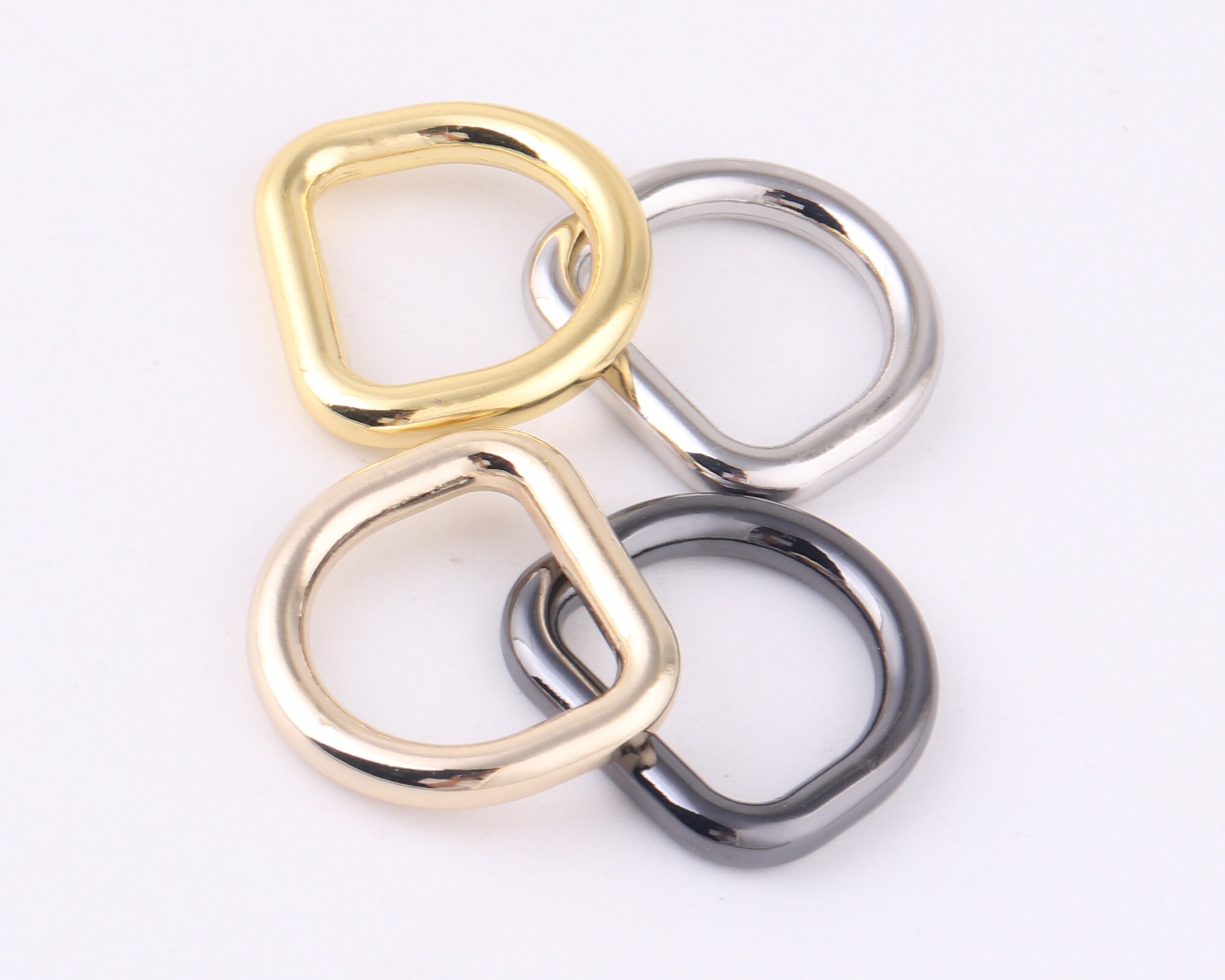 16mm5/8 silver D Rings slide adjustable bucklesMetal | Etsy