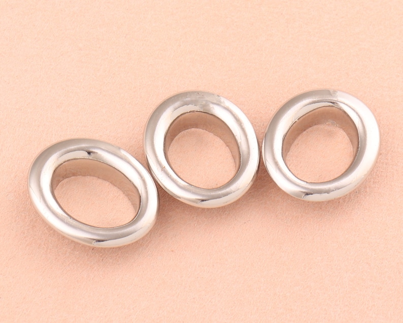 15mm Silver Oval Eyelets Grommets With Washers Metal Grommets | Etsy
