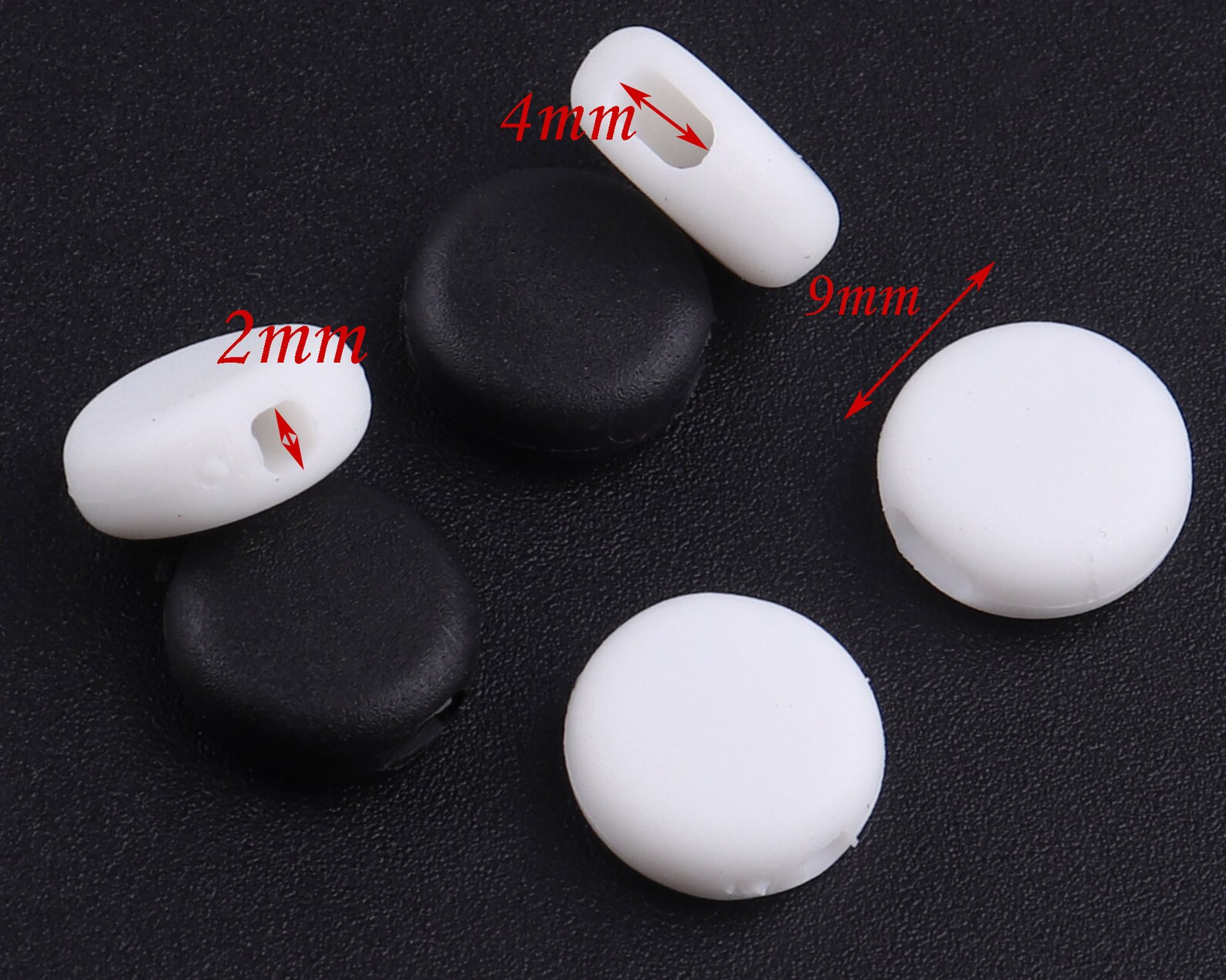 9x4mm Cord Lock Adjuster Elastic for Face Mask Adjuster Cord - Etsy