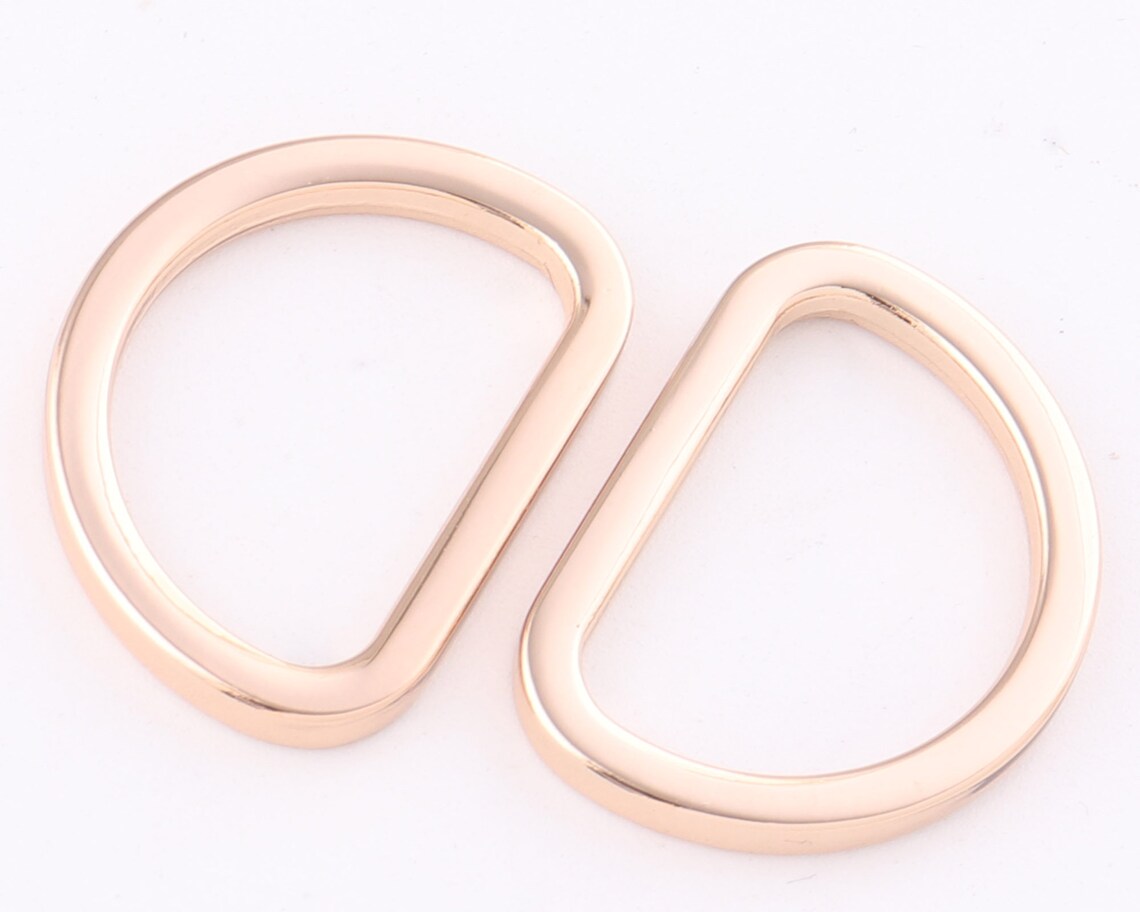 25mm Silver D Ring Slide Adjustable Buckles Loopmetal D Rings - Etsy