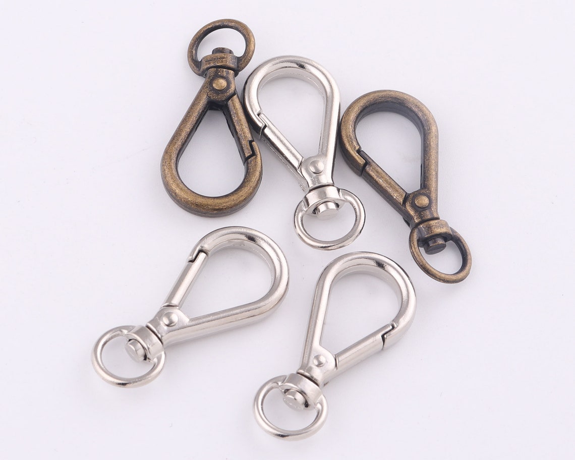 9mm Swivel Clasps clawsilver swivel dog hookLobster Clasp | Etsy