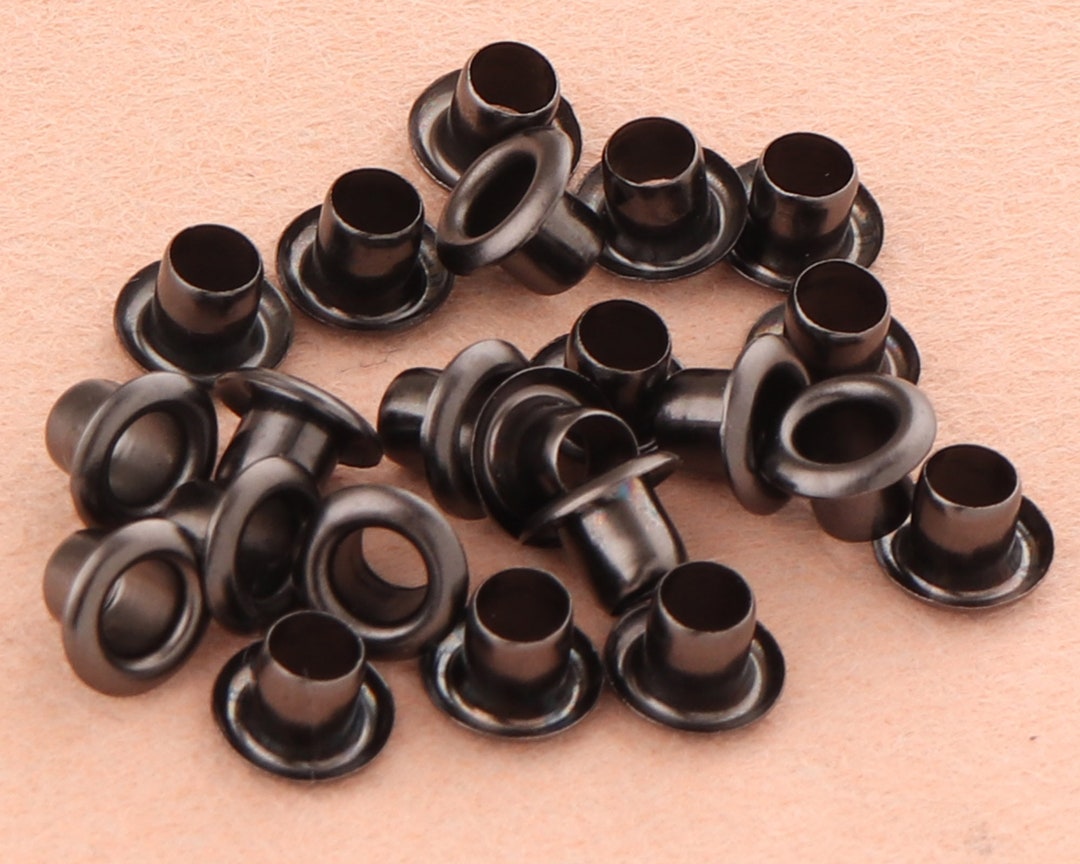 4mm Gunmetal Eyelets Grommets With Washers Metal Grommets Rivets Metal ...