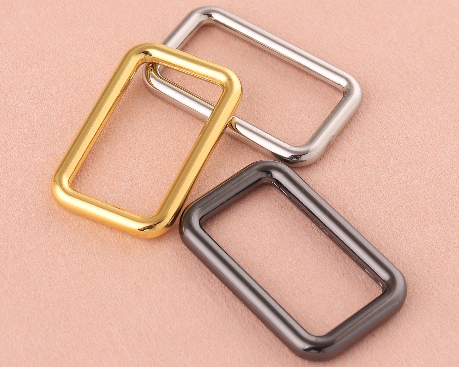 30mm Rectangle Metal Buckle Ring for Bag Belt Loop Strapstrap - Etsy