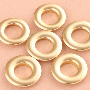 11mm Gold Eyelets Grommets With Washers Metal Grommets Rivets Metal ...