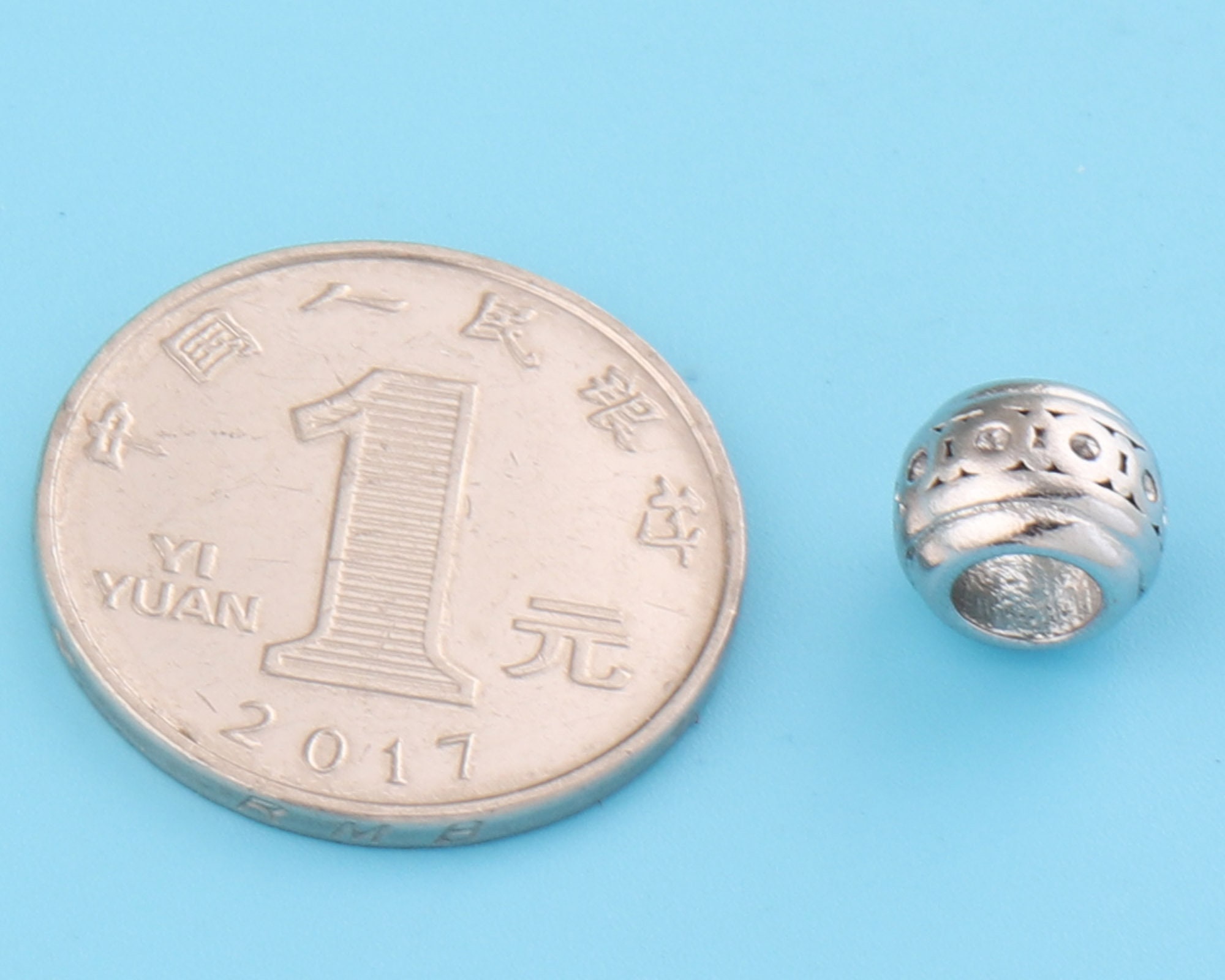 5mm Antique Silver Metal Round Spacer Beadsowl Spacers - Etsy