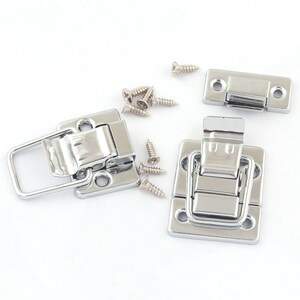 Silver Metal Toggle Case Catch Latch Trunk Drawbolt Closure - Etsy