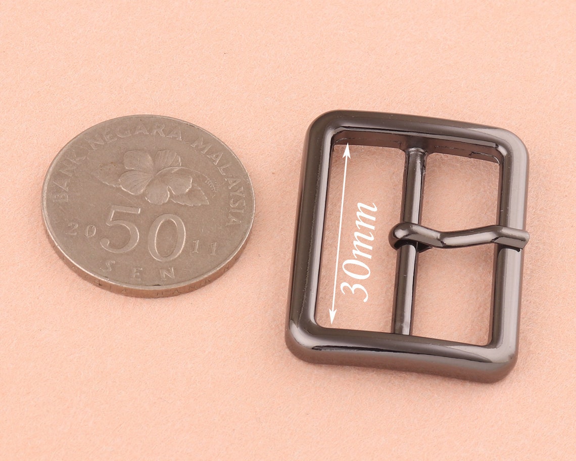 30mm Adjuster Buckle Gunmetal Slide Bucklesmetal Purse | Etsy