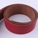 2 Inch Red Leather Strap,leather for Belts,italian Genuine Leather ...