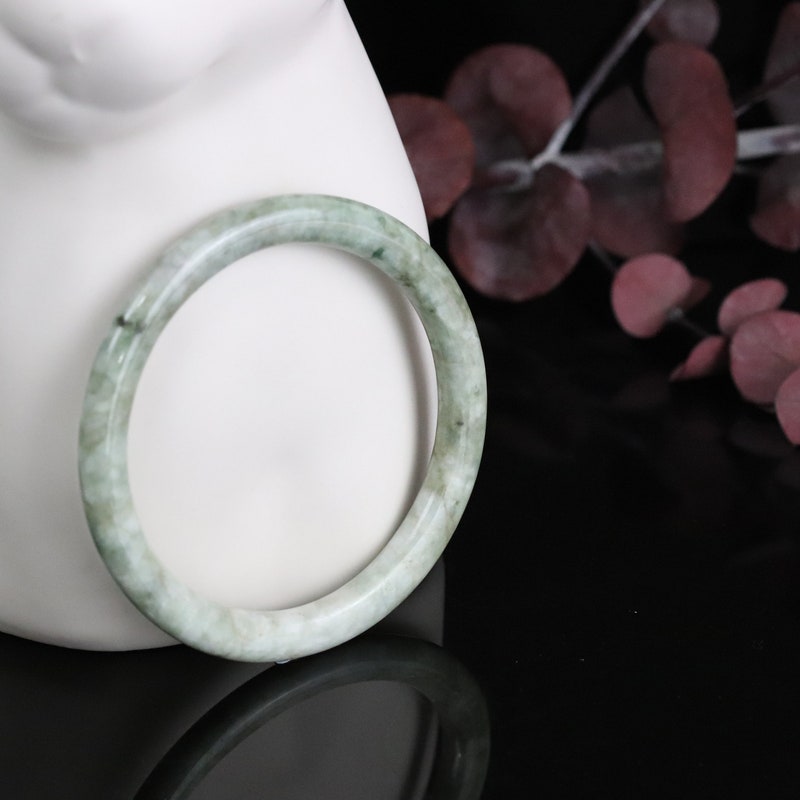 Jade Bangle - Etsy