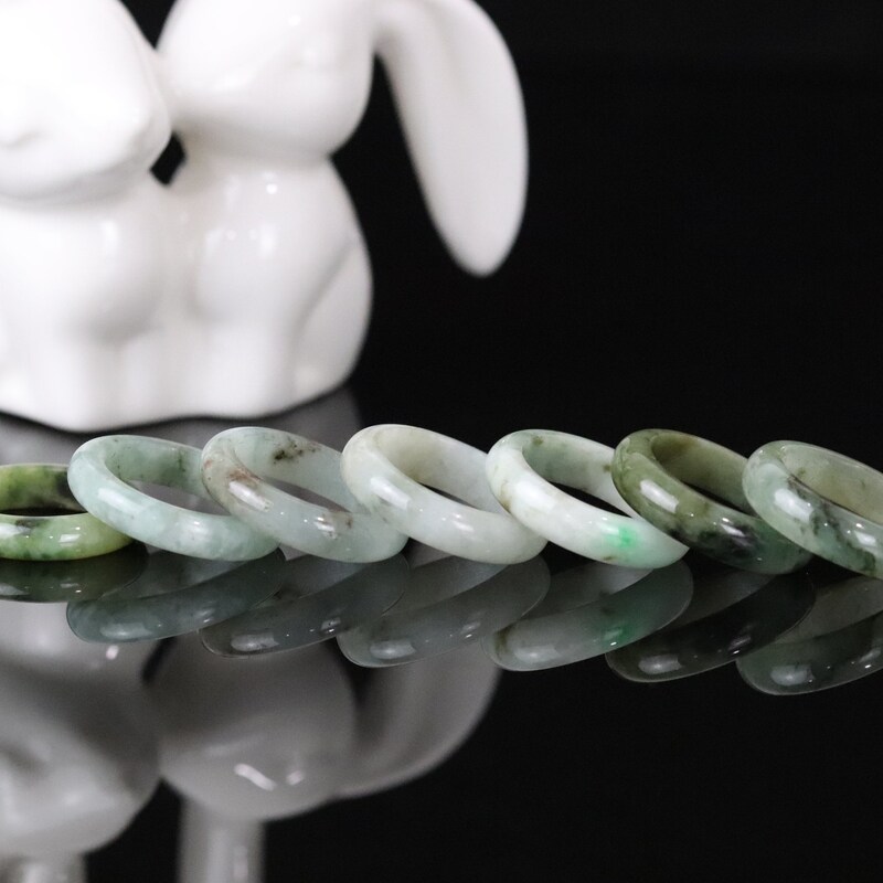 Jadeite Ring 7.5 - Etsy