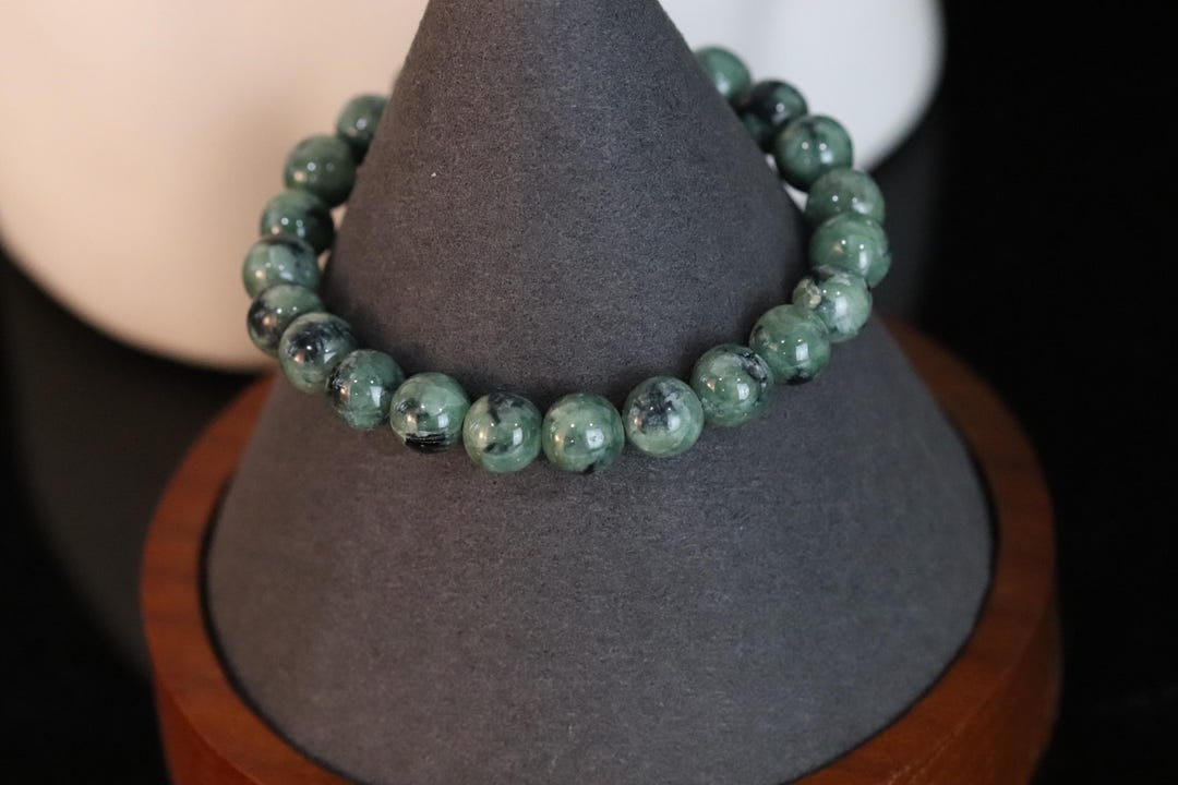 Rare Jadeite Mixed Colors Jade Beads Bracelet - Etsy