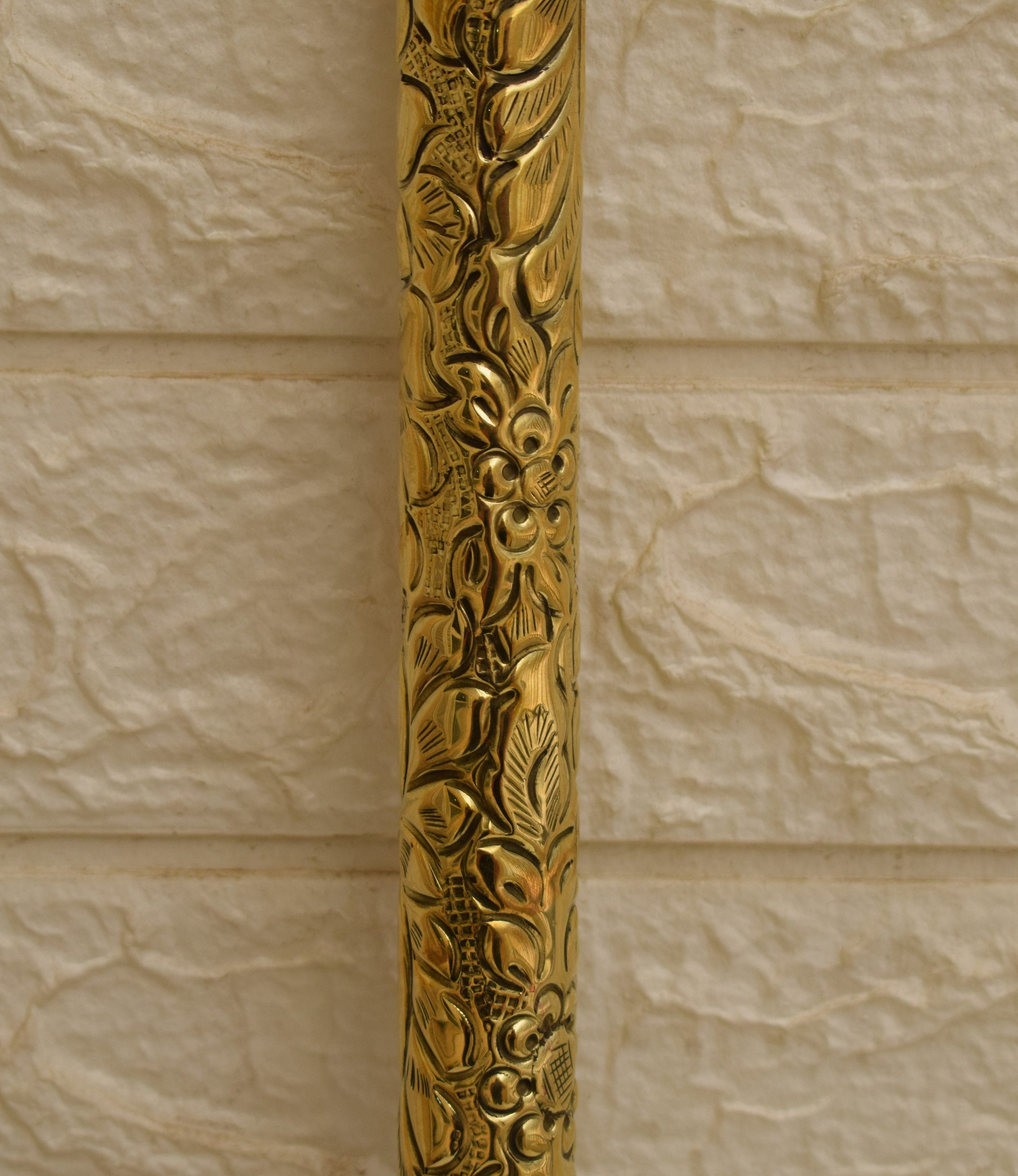 Handmade Ebony Wood Walking Cane: Gold Brass Egyptian Style (36") - Etsy
