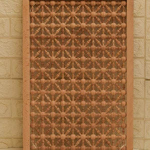 Custom Carved Wood Mashrabiya Screen: Egyptian Latticework Panel - Etsy