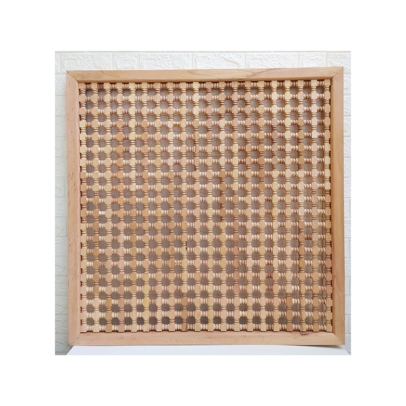 1 Meter Square Carved Wood Latticework Screen Mashrabeya Mashrabiya ...