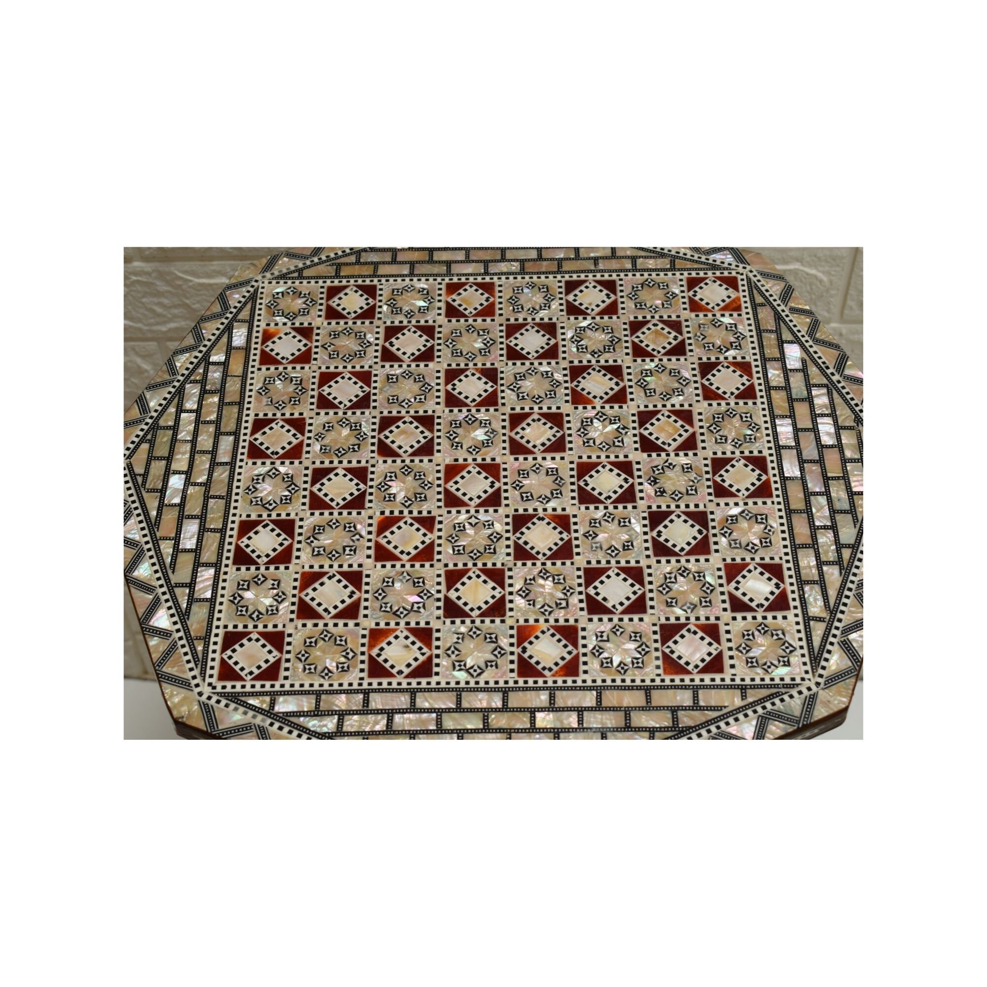 Chess Game Table Octagonal Board Game Folding Top 16 - Etsy