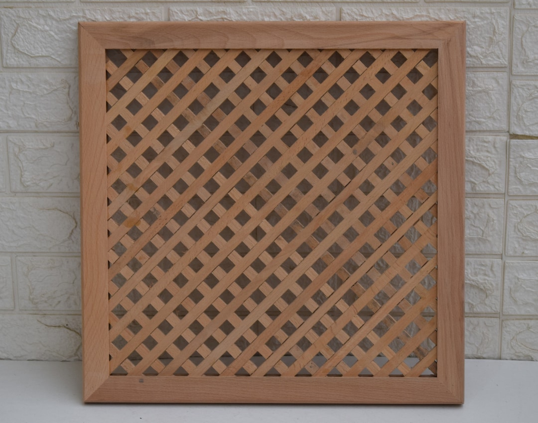 Handmade Egyptian Middle Eastern Wood Latticework Window Screen ...