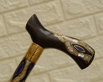 Egyptian Handcrafted Walking Cane - Etsy