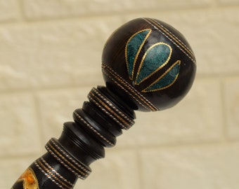 Egyptian Handcrafted Walking Cane - Etsy