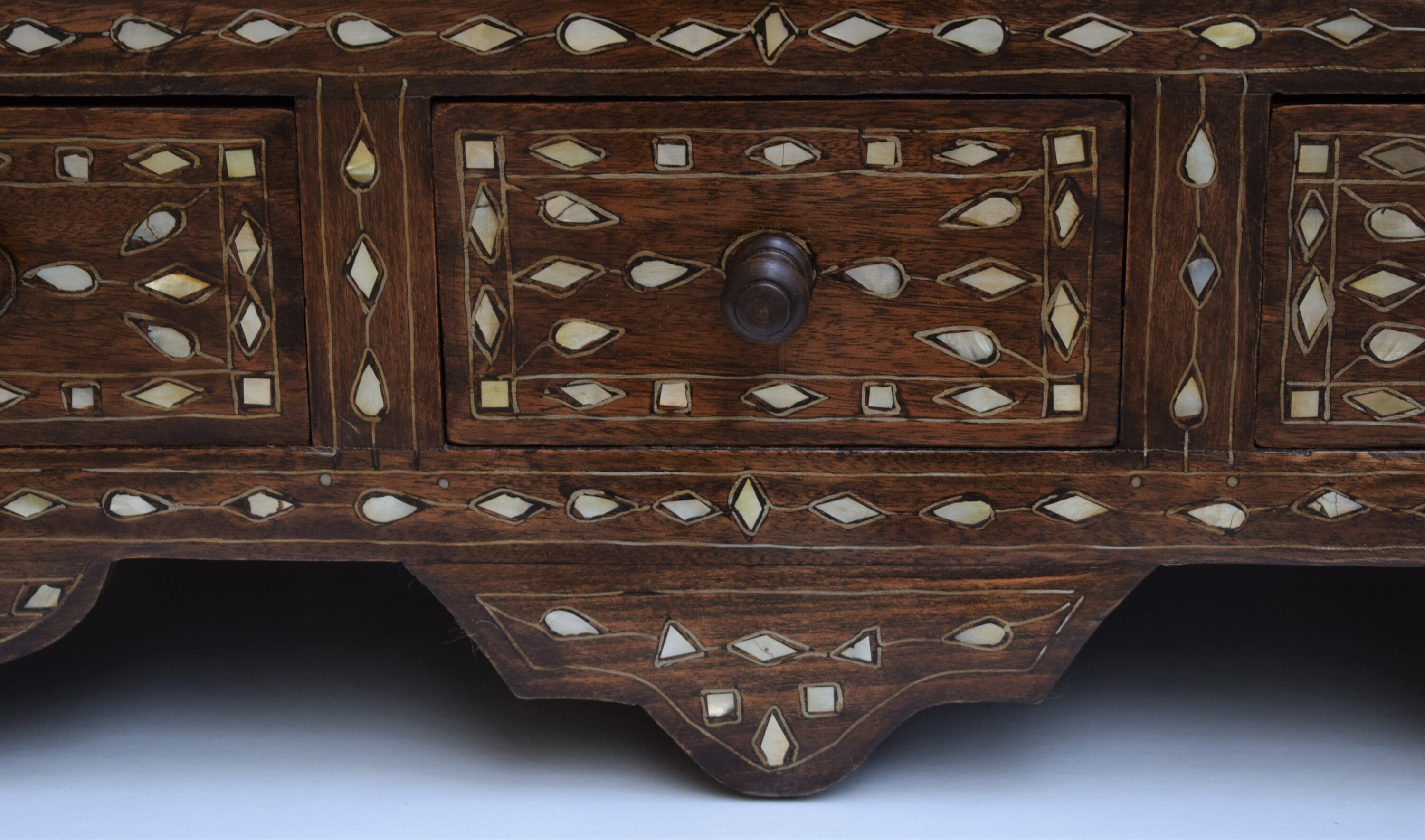Handcrafted Syrian Wood Chest of Drawers Moroccan Middle - Etsy