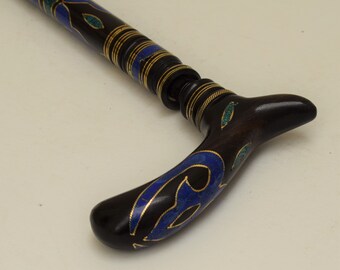 Egyptian Handcrafted Walking Cane - Etsy