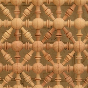 CUSTOM MADE Moroccan Wood Mashrabiya Screen: Egyptian Latticework Panel ...