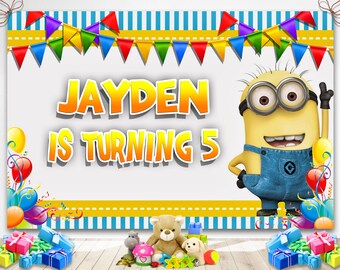 Minion banner | Etsy