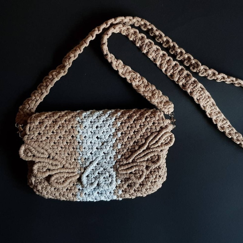 Macrame Purse - Etsy