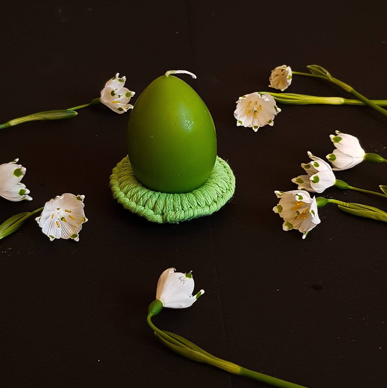 Macrame Easter Egg Holder, Easter Egg Coaster, Macrame Egg Ring, Easter Decor, Kichen Decor ...