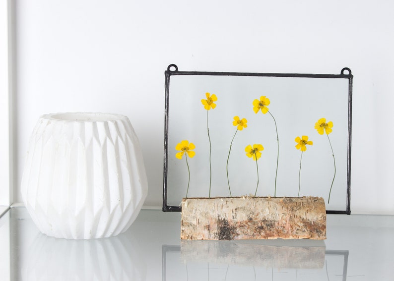 Pressed Flower Frame Dry Flower Frame Botanical Art - Etsy