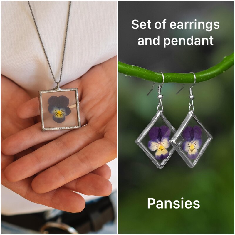 Botanical Earrings - Etsy