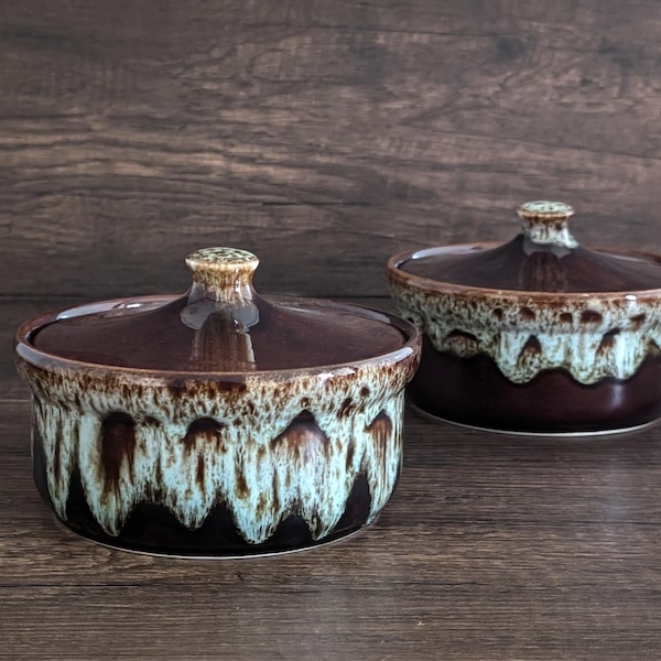 Brown Drip Dishes - Etsy