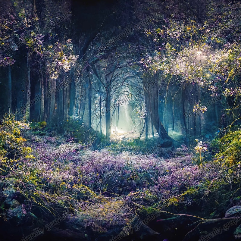 Forest Backdrop - Etsy