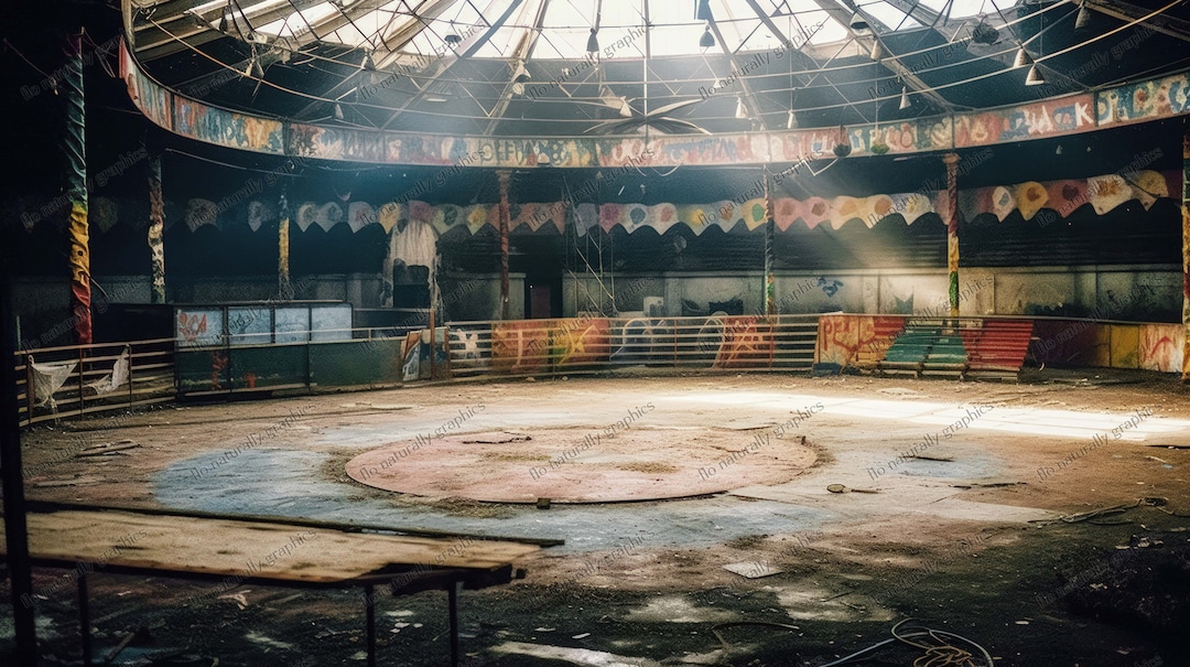 3 Abandoned Circus Digital Backdrops for Compositing - Digital ...