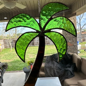 Stained Glass Palm Tree - Etsy