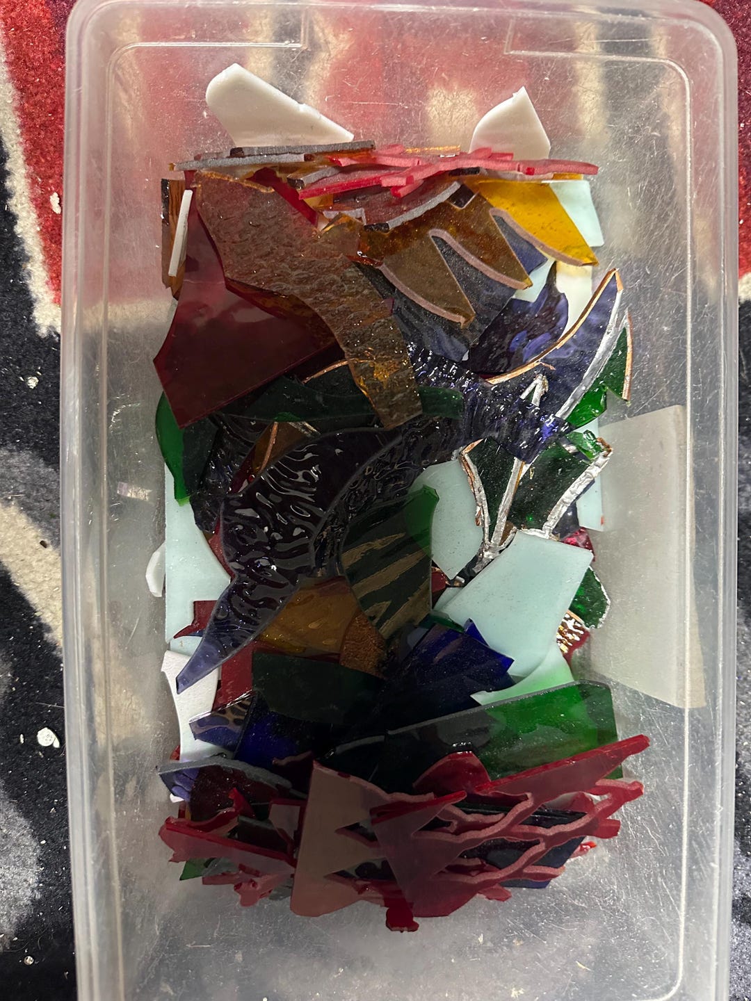 Five Pounds of Stained Glass Scraps Ideal for Making Mosaic Art - Etsy