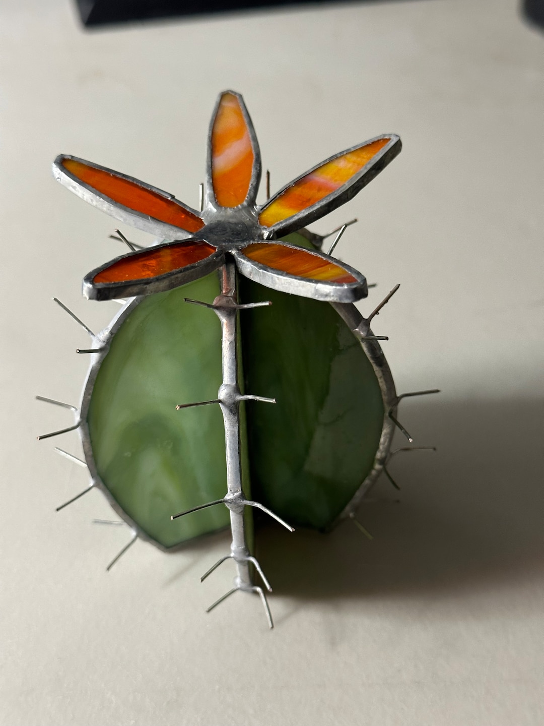 Stained Glass 3D Cactus - Etsy
