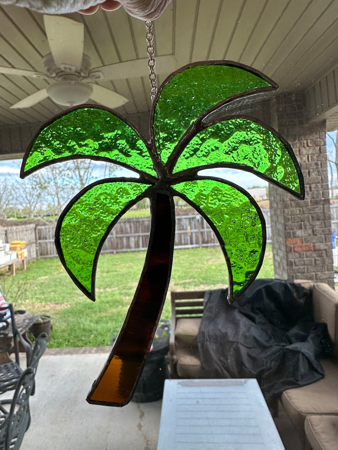 Stained Glass Palm Tree - Etsy