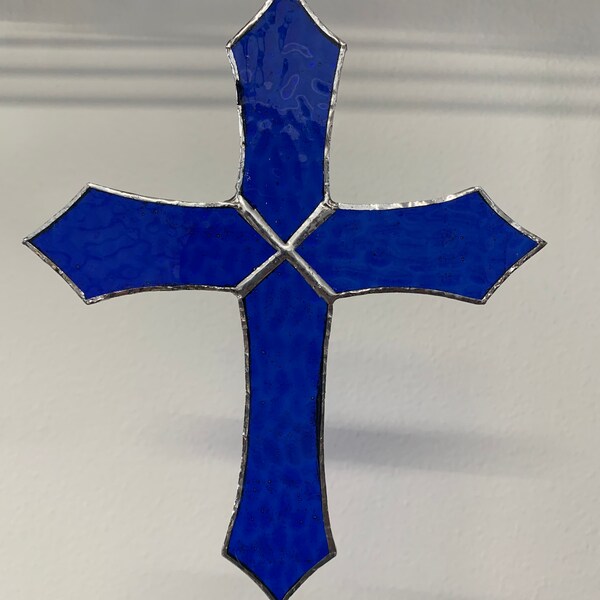Stained Glass Cross - Etsy