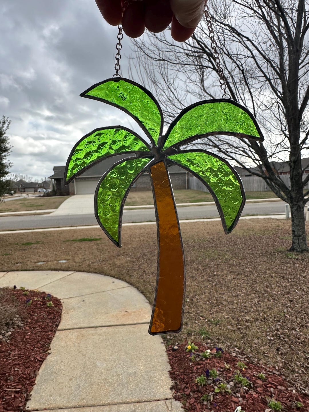 Stained Glass Palm Tree - Etsy